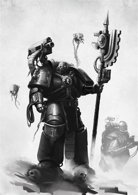 Artstation Iron Hand Techmarine Warhammer 40 000