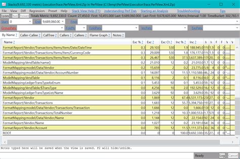 Trace The Execution Of Er Formats To Troubleshoot Performance Issues