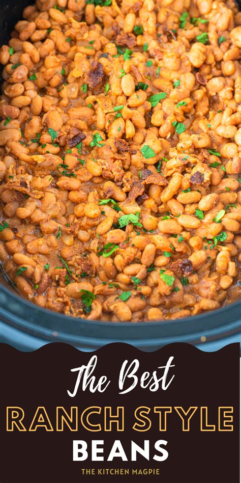 Ranch Style Beans The Kitchen Magpie Bean Recipes Beans Recipe