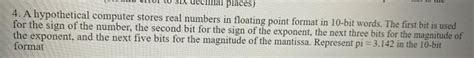 Solved Places 4 A Hypothetical Computer Stores Real