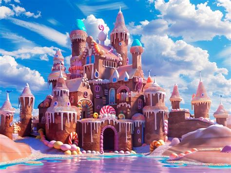 Candyland Castle Candyland Candyland Castle Hd Wallpaper Pxfuel