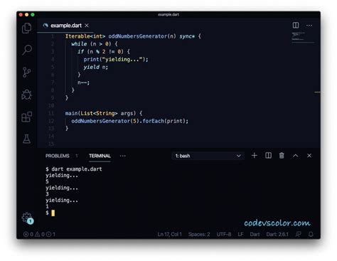 Generators In Dart With Examples Codevscolor