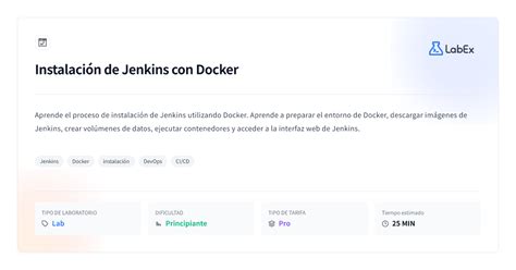 Guía De Instalación De Jenkins Con Docker Tutorial Paso A Paso Labex