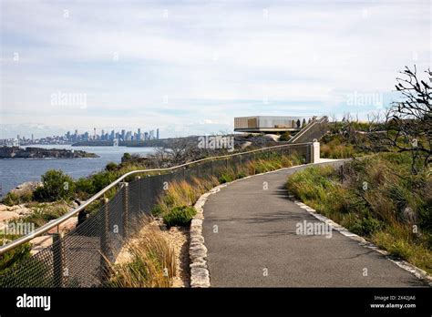 Fairfax Track Walking Loop On North Head Manly Looking Towards