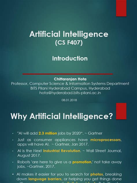 Introduction To Ai Pdf Artificial Intelligence Intelligence Ai