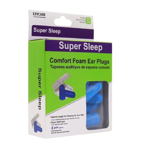 Ezycare Comfort Foam Ear Plugs 10264
