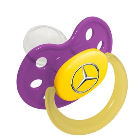 Mercedes Benz Otroška Duda Lila