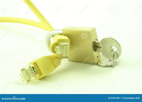 Internet Security Stock Image Image Of Plug Cord Close 2291481