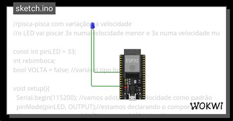 Aula 4 Presencial Wokwi Esp32 Stm32 Arduino Simulator