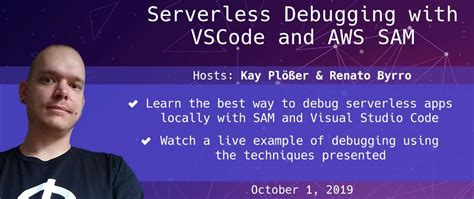 Tech Talk Debugging Aws Lambda Functions With Vscode Dev Community