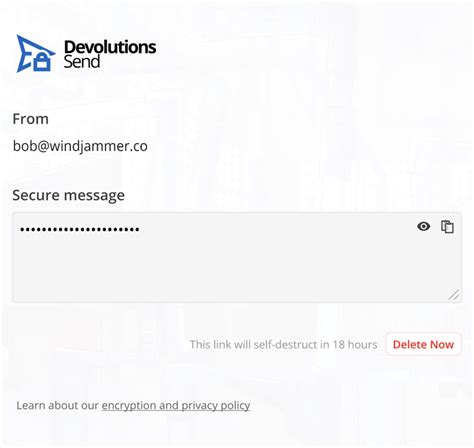 Devolutions Send