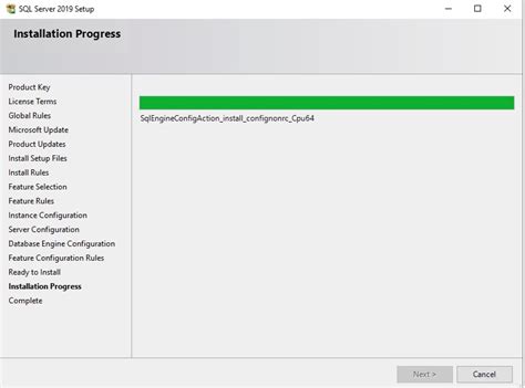 Cancel Initial Sql Server Setup Installation And Re Run 2nd Attempt