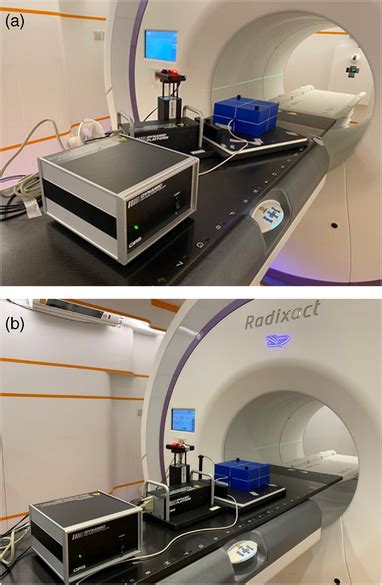 Phantom Setup For Dosimetric Accuracy Above And Tracking Accuracy Download Scientific Diagram