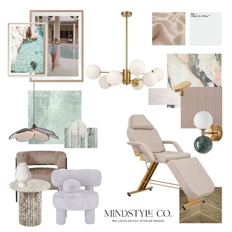 Beauty Salon Muir And Blume Interior Design Mood Board By Shelly Thorpe