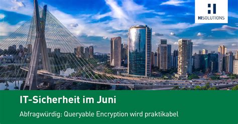 Abfragwürdig Queryable Encryption Wird Praktikabel