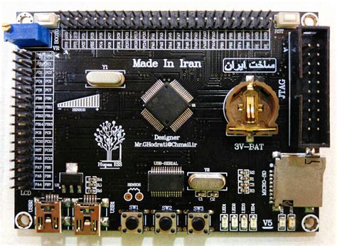 STM32F103RBT6 development board SD Socket فروشگاه پاژ الکترونیک