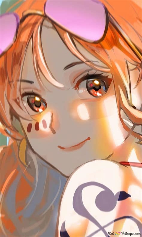 Nami From One Piece Film Red 4k Wallpaper Download