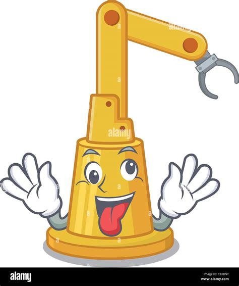 Crazy Toy Assembly Automation Machine On Cartoon Stock Vector Image And Art Alamy