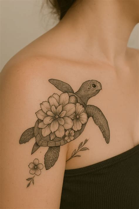 25 Cute And Meaningful Sea Turtle Tattoo Ideas Tatt Mosaic