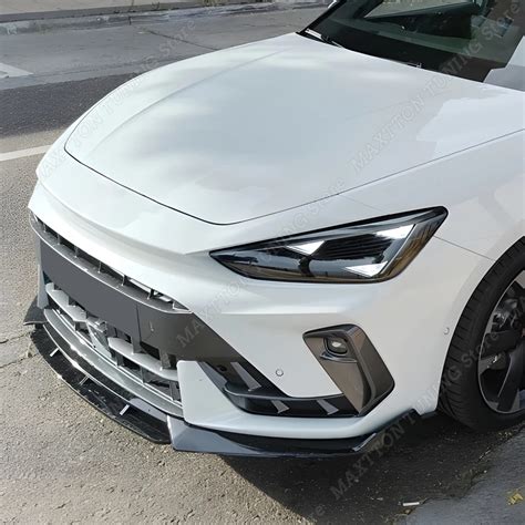 Labio De Parachoques Delantero Negro Brillante Para Seat Cupra Leon Vz Tsi Sportstourer Vz 2024