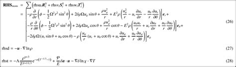 table 1 from the dynamics of a fully radiative rapidly rotating star
