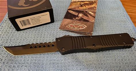 Listing 80 Microtech Combat Troodon Hellhound Signature Series