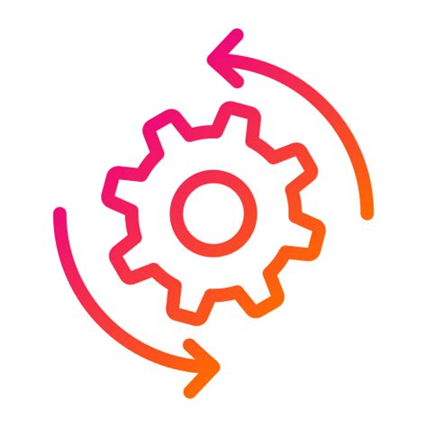 Agile Generic Gradient Outline Icon