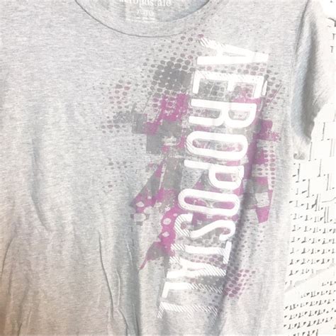 Aeropostale Tops Aeropostales Logo Grey Women Xl Tshirt Poshmark
