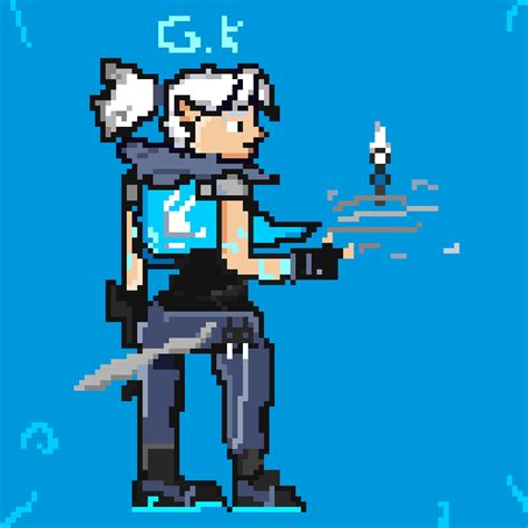 Pixel Jett Valorant