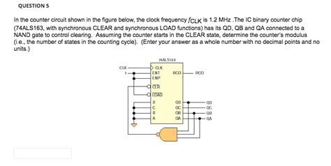 Solved QUESTION In The Counter Circuit Shown In The Figure Chegg