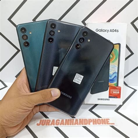 Jual Samsung A04s Ram 4GB Internal 64GB 4 64GB Hp Second Seken Bekas Fullset Shopee Indonesia