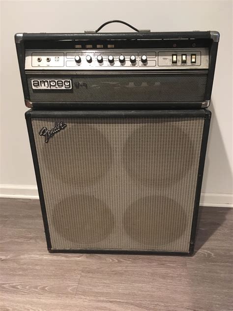 Brand New Half Stack School Me On The Ampeg V4 Rguitaramps