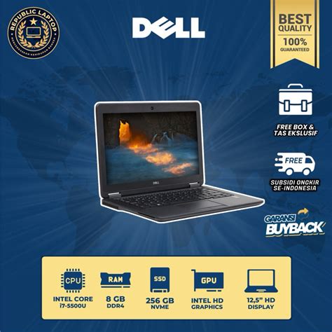 Jual Laptop Dell Latitude Core I Ram Gb Ssd Gb Layar Hd Bergaransi Shopee Indonesia