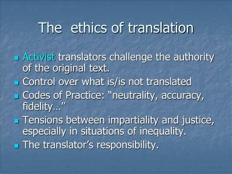 PPT 6 Discourse Power And Ethics In Translation PowerPoint Presentation ID 2131378