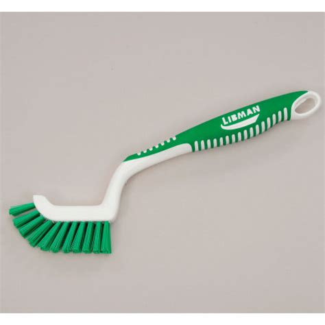Libman Commercial Tile And Grout Scrub Brush Angled Head 18 Pkg Qty 6