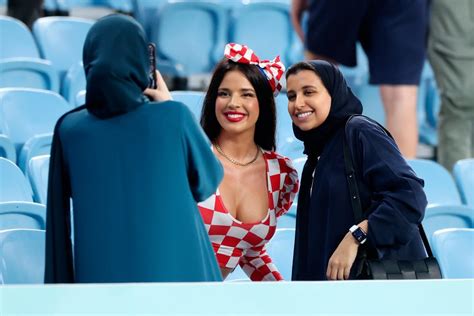 Croatian Model Ivana Knoll Reveals Players Messaged Her During World