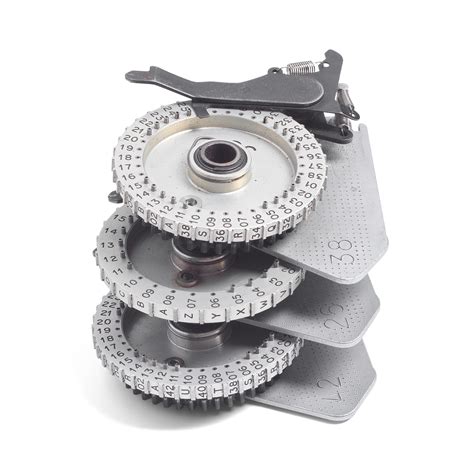 Bonhams A Set Of Six Hagelin Cipher Wheels 1960s