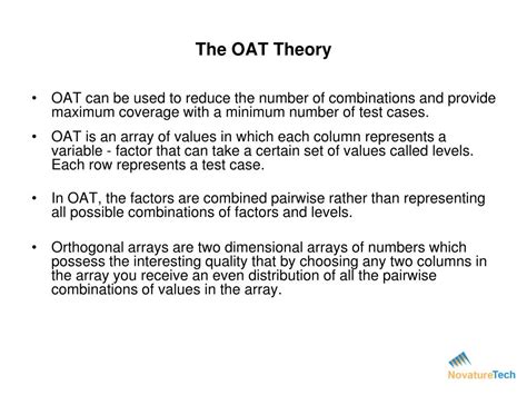 Ppt Orthogonal Array Testing Strategy Powerpoint Presentation Free