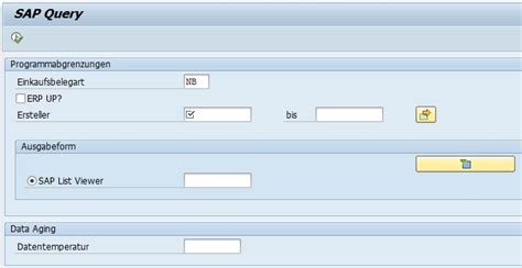 Checkboxes In Sap Query Sap Query