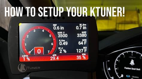 How To Set Up Ktuner V2 Screen And What I Track Youtube