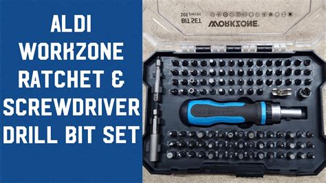 Workzone Ratchet And Screwdriver Drill Bit Set Aldi Specialbuys Diy