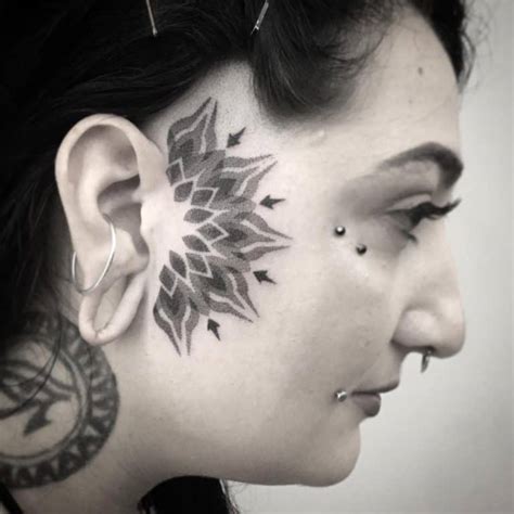 Amazing Tribal Face Tattoo Ideas