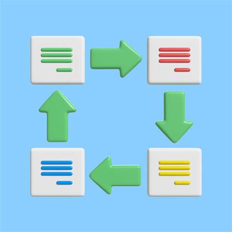 4 페이지 화살표 Png 3d 화살표 이미지 Freepik에서 무료 다운로드