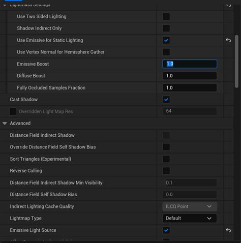 ue5 my emissive material will not emit light into the scene r