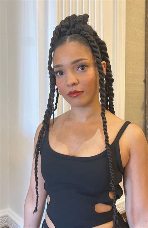 Talitha Wing In Black Famed Face