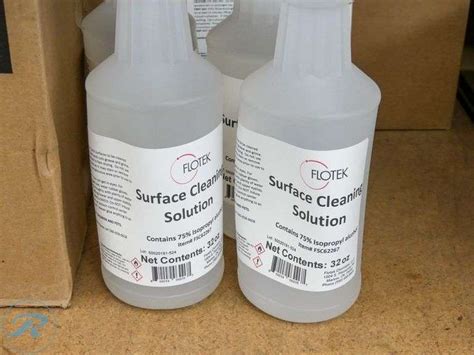 3 Boxes Of 32oz Bottles Of Flotek Surface Cleaning Solution 12