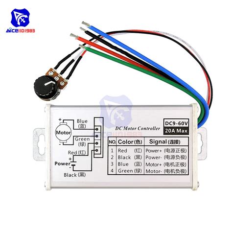 VA VA VOOM V A V PWM DC Stepless Speed Controller Pulse Width Modulator Motor Speed