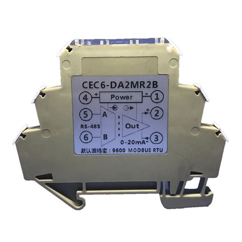 Isolated Rs Serial Communication To Ma V Analog Output Da Module Plc Expansion