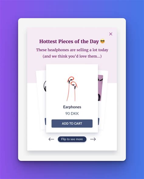 Increase Sales Popup Designs Examples