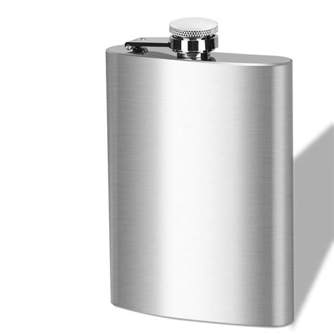 8 Oz Flask For Liquor For Menleakproof Drinking Flaskstainless Steel Flask Hip Flask Set